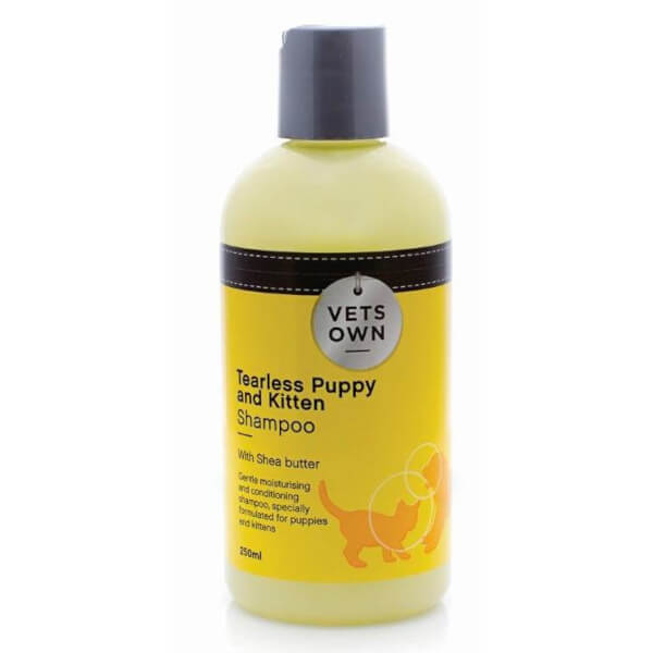 Vets Own Tearless Puppy & Kitten Shampoo 250ml – Petstore@labrie